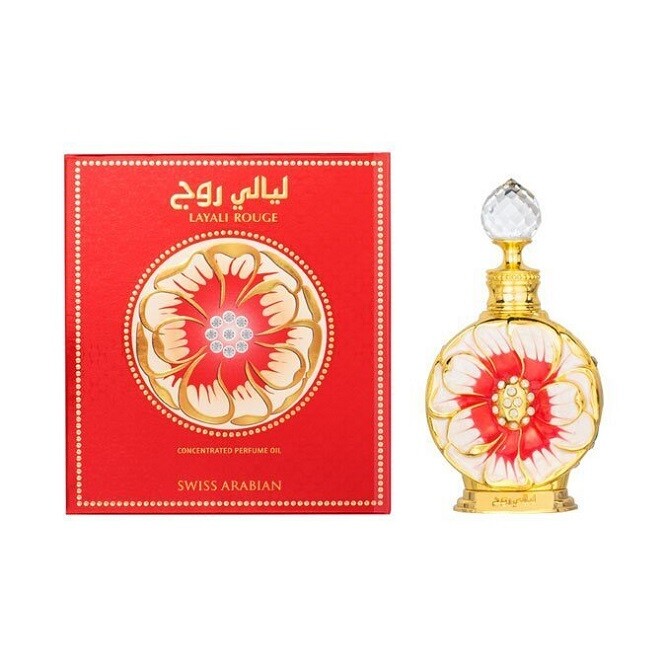 Swiss Arabian Amaali Layali Layali Rouge-Fragrance for Unisex-0.5 oz ...