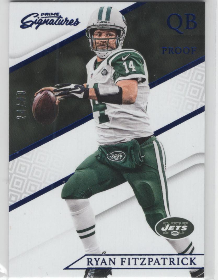 2016 Panini Prime Signatures Ryan Fitzpatrick /49 | eBay