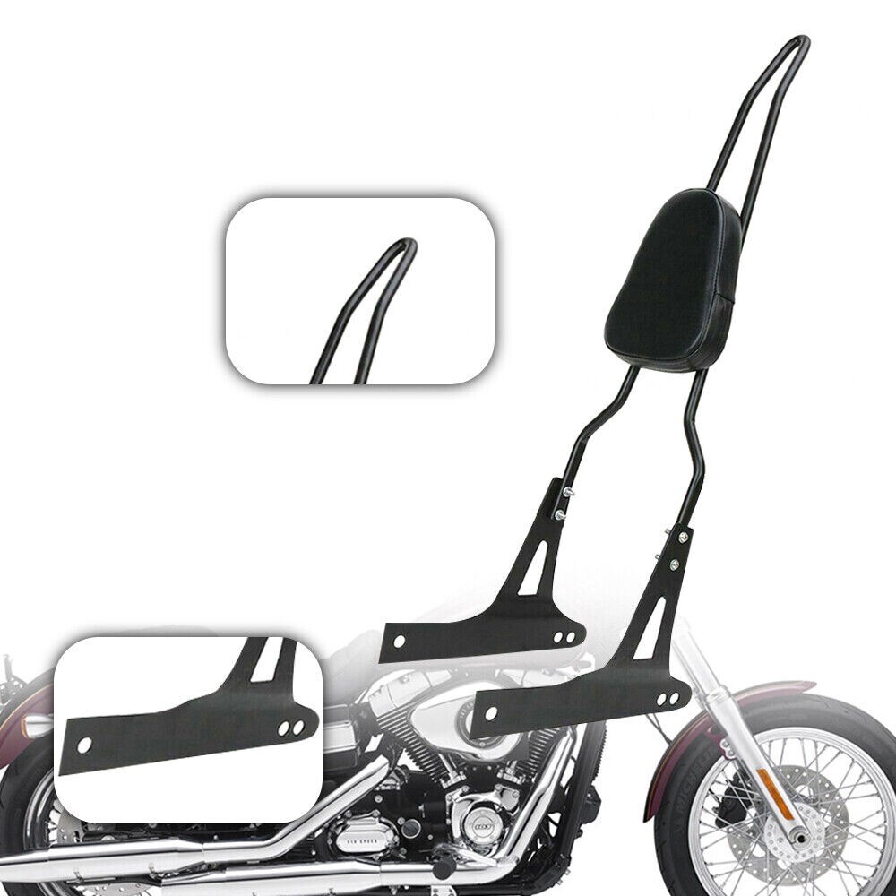Backrest Sissy Bar Detachable Fits For Harley Dyna FXD FXDB FXDC FXDWG ...