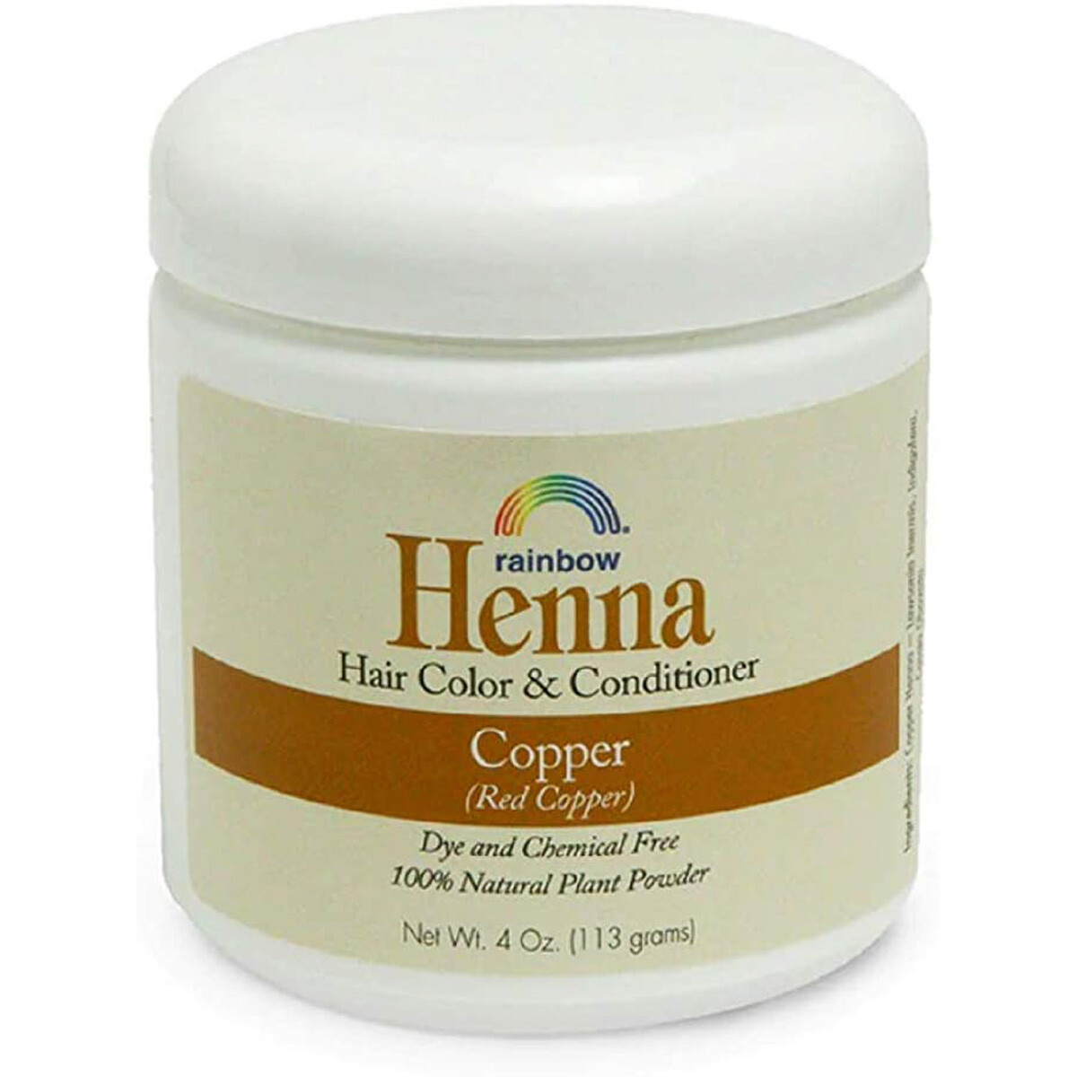 Rainbow Research Henna Hair Color & Conditioner Copper 4 oz 518400057| eBay