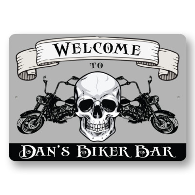Biker Bar Only Metal Sign | eBay