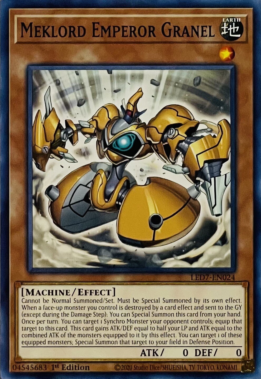 MEKLORD EMPEROR GRANEL | 3 Copies | YUGIOH LD: Rage of Ra | 1st Edition ...