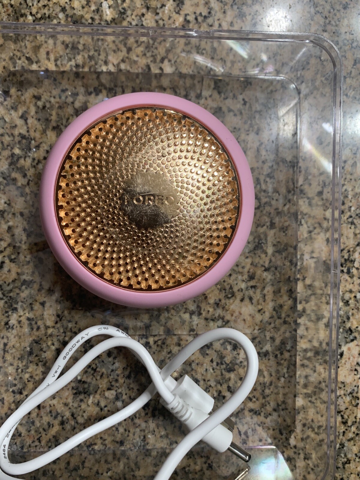 Foreo UFO Pearl Pink + Charger Open Box No Back Piece | eBay