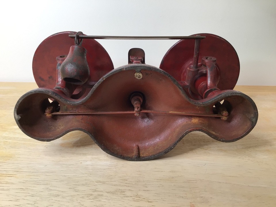 Vintage Jacobs Bros Cast Iron Balance Scale No 2 NEW YORK USA Antique ...