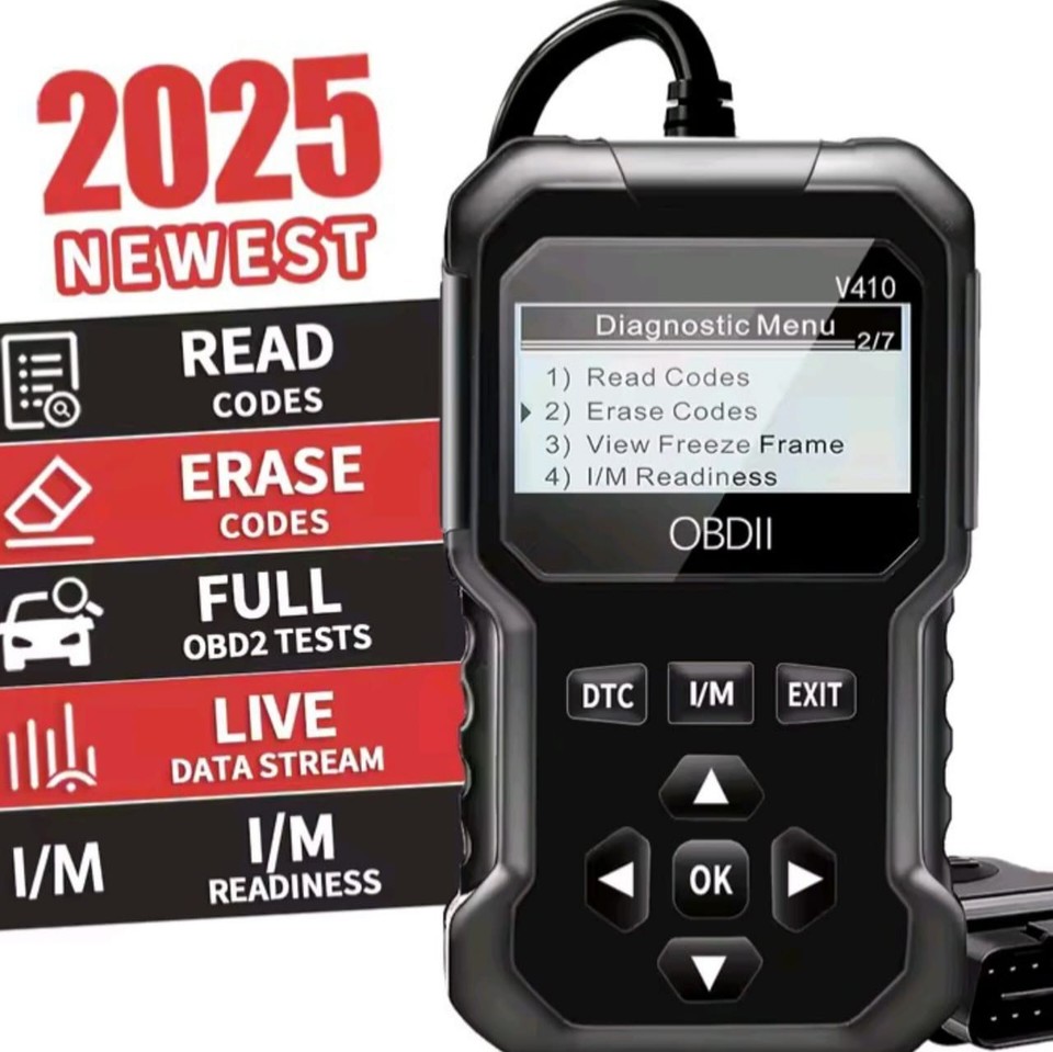 Car Obd2 Scanner Diagnostic Tool Code Reader Engine Fault Code Reader ...