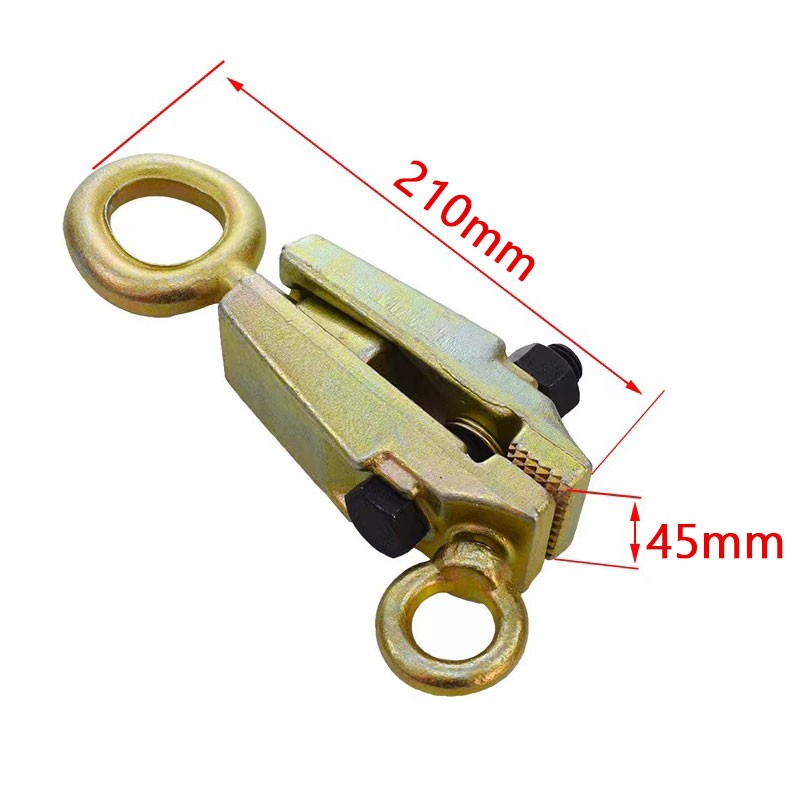 Self Tightening 5 Ton Clamp 2 Way Frame Grips & Auto Body Repair Pull ...