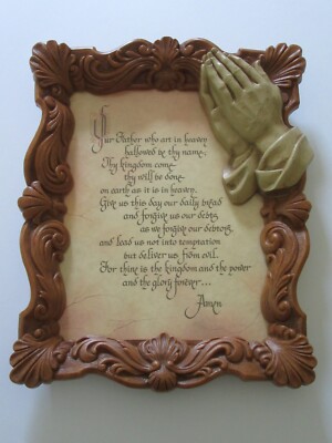 Plates & Plaques - Prayer Wall