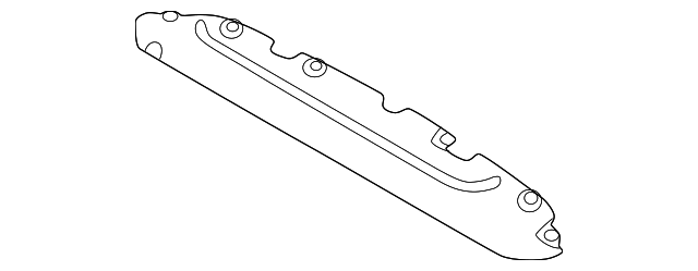 BMW OEM 2018 X3 Under Cover Splash Shield-rear- 51757404241 for sale ...