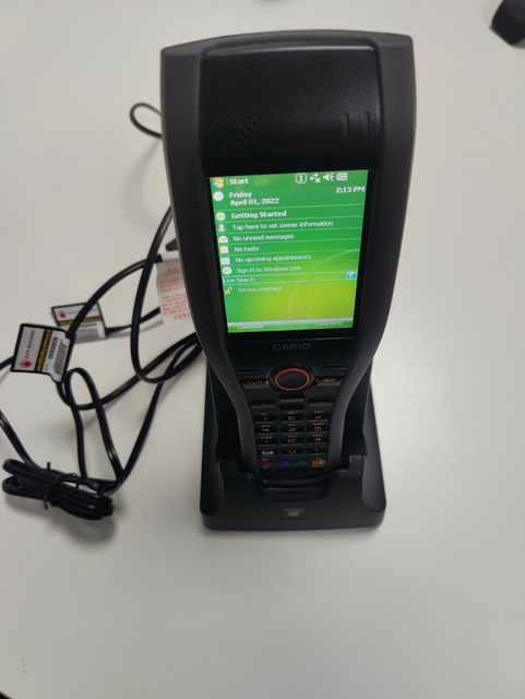 Casio Dtx30 Handheld Windows 6 DTX 30 Dt-x30gr-10c WLAN Bluetooth Laser ...