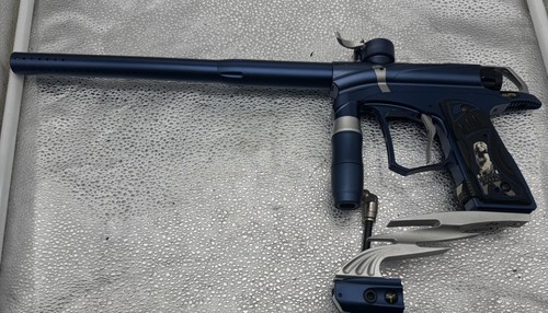 Dangerous Power G3 Blue Silver Electronic Paintball Marker Gun Powers ...