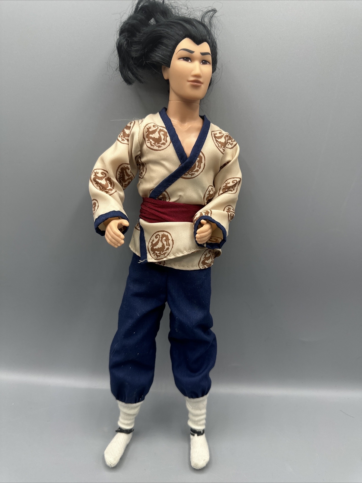 Disney Mulan Matchmaker Magic Secret Hero Captain Li Shang Mattel Doll ...