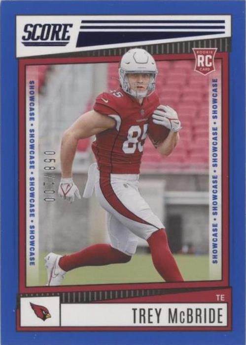 2022 Score - Rookies Trey McBride #369 Showcase /100 (RC) for sale ...