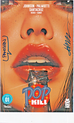 POP KILL #1 NM+ SIGNED by DAN PANOSIAN & DAVE JOHNSON VARIANT #B ...