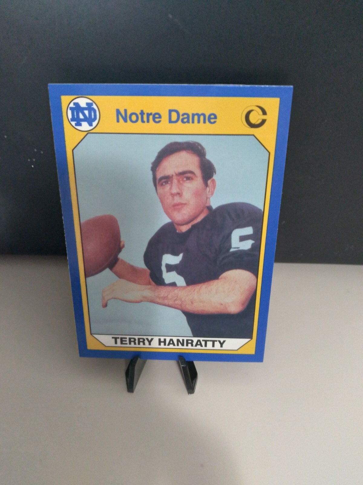 1990 Collegiate Collection University of Notre Dame - #42 Terry ...
