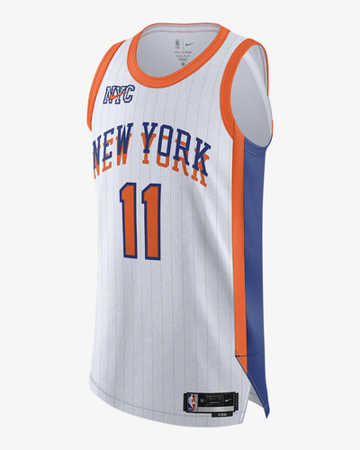 Nike Kith NBA Authentic Jersey 24/25 City Edition Knicks Jalen Brunson ...