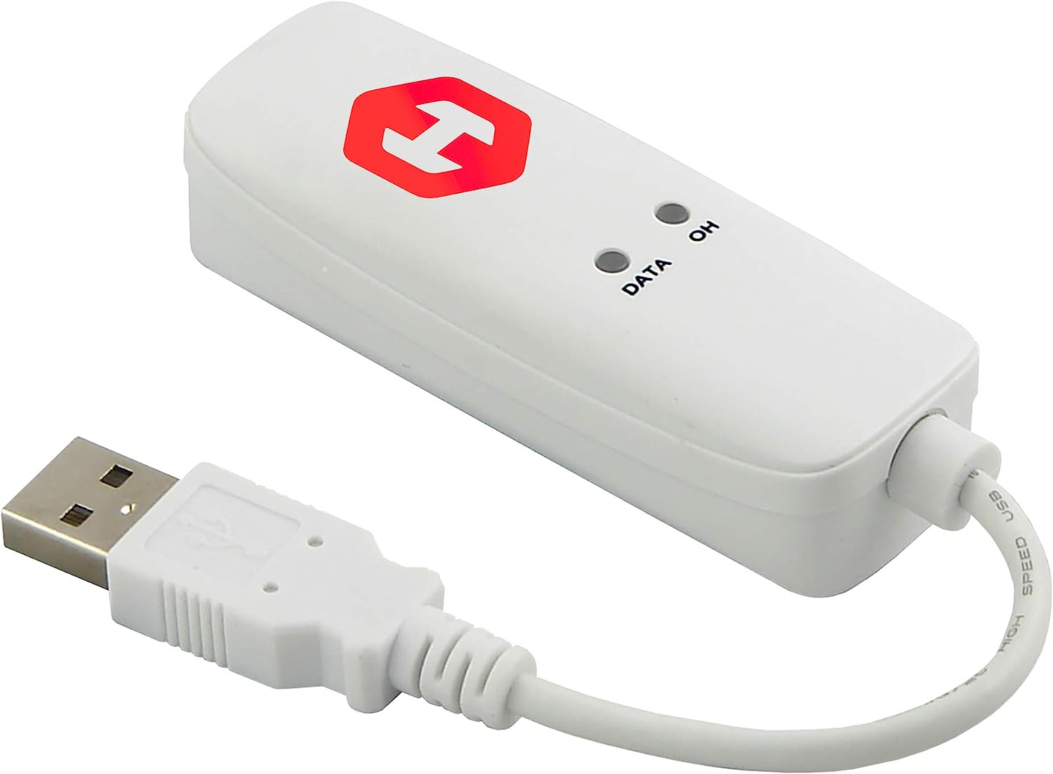 Hiro H50353 V92 56K External USB Data Fax Dial up Internet Modem Single ...