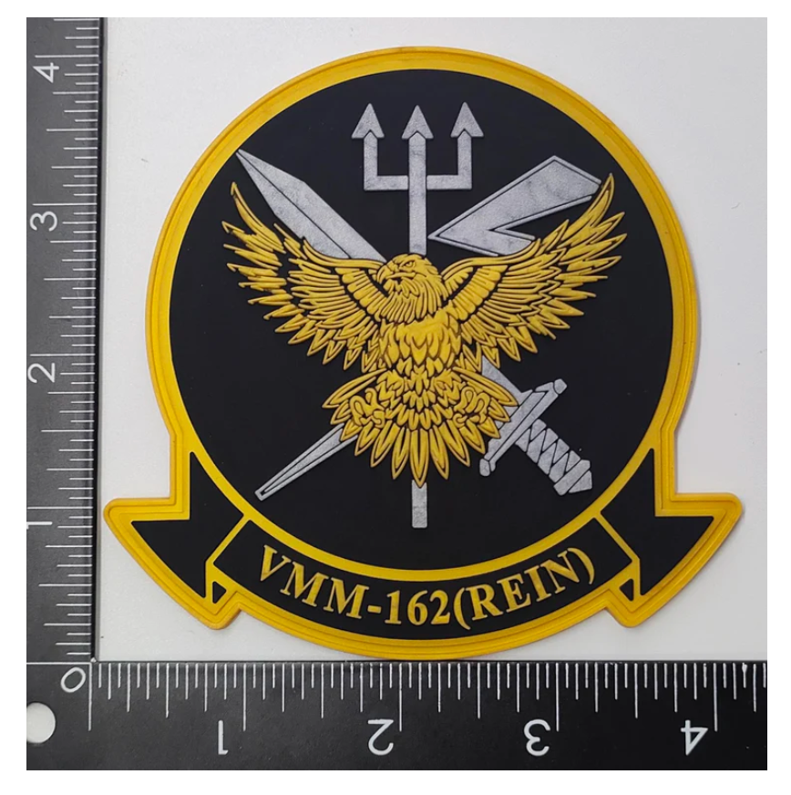 MARINE CORPS VMM-162 GOLDEN EAGLES 26TH MEU HOOK & LOOP PVC PATCH | eBay