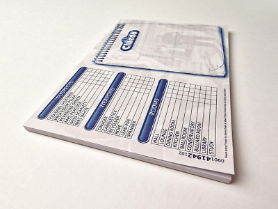 Cluedo Detective Notebook Spare Notepad | eBay UK