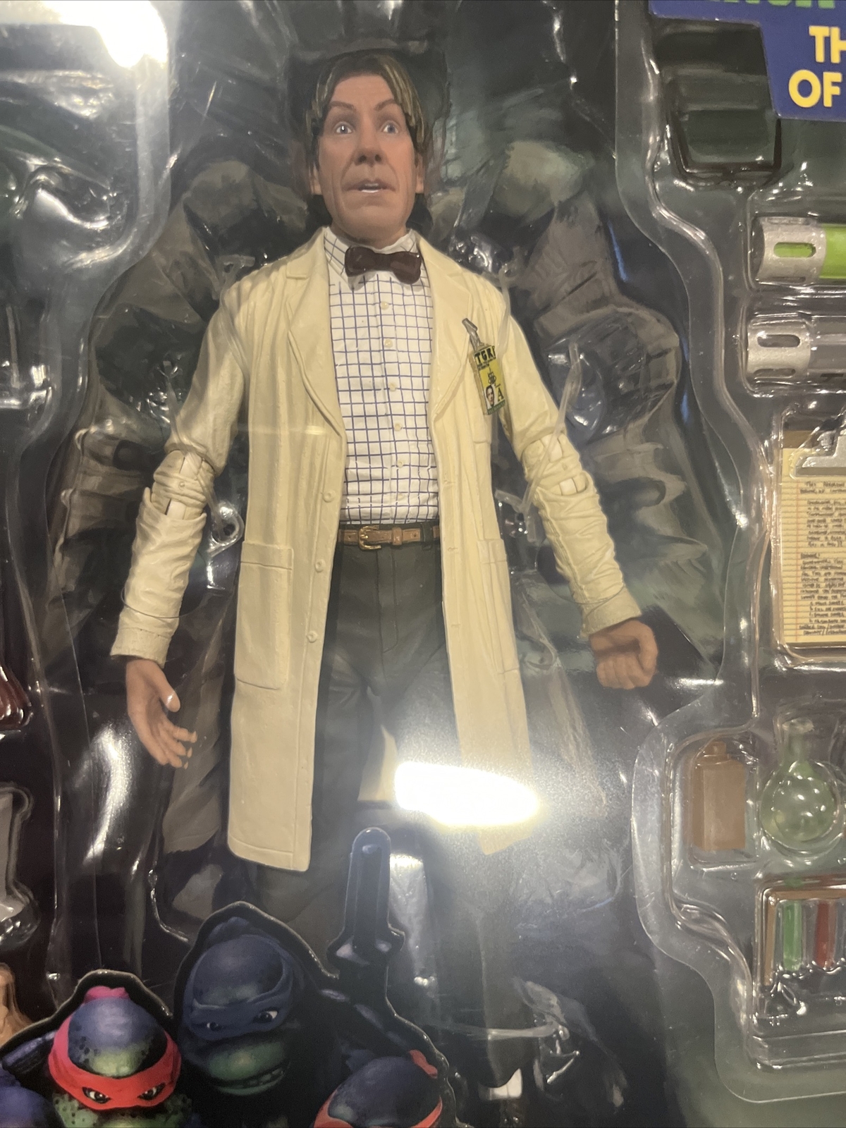 neca TMNT 2 PROFESSOR PERRY 2 Pack.......Please READ | eBay