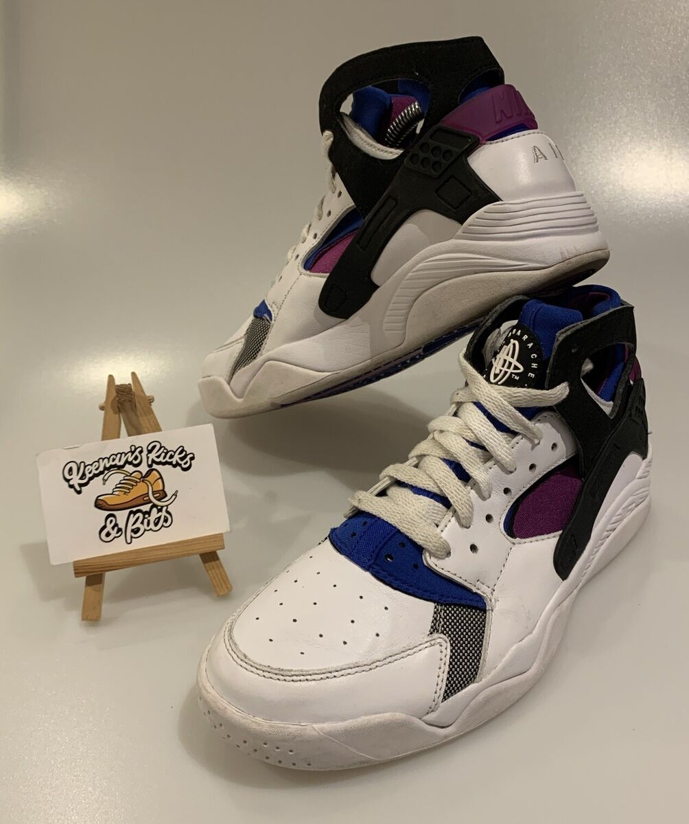 Nike Air Flight Huarache OG Hi Top Trainers UK 6 2014 Nike Air Flight Huarache OG Hi Top Trainers UK 6 2014