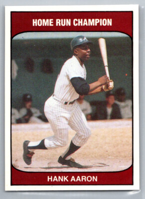 1985 TCMA Home Run Champions Atlanta Braves Hank Aaron | eBay
