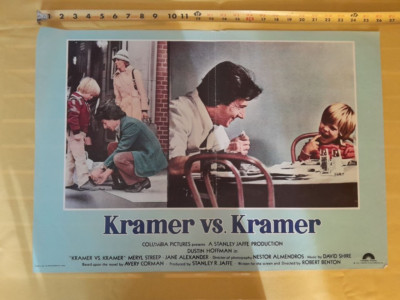 1979 KRAMER VS KRAMER Dustin Hoffman Italian Fotobusta Movie Poster ...