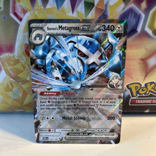 Stevens Metagross Ex 145/182 - Destined Rivals Pokémon TCG - MINT | eBay