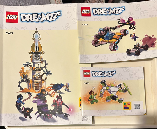 Lego Dreamzzz Friends Cabby's Dollhouse Instruction Booklets Lot | eBay