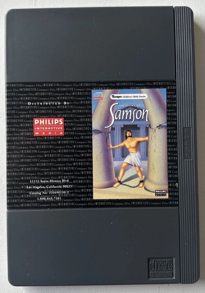 The Story of SAMSON Philips Compact Disc Interactive Media CD-i CDI | eBay