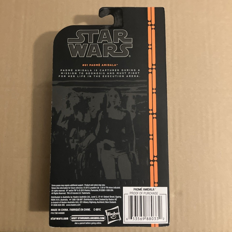 Star Wars - The Black Series - Orange Line - Padme Amidala #01 | eBay UK
