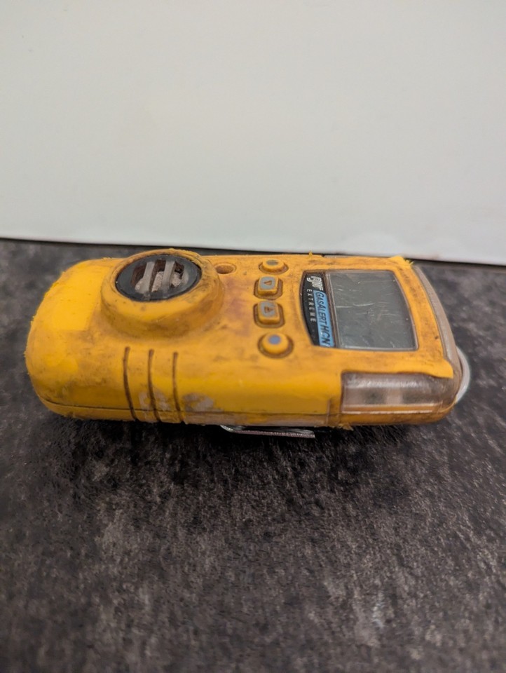 BW GasAlert Extreme HCN Gas Detector Hydrogen Cyanide Monitor Tested ...