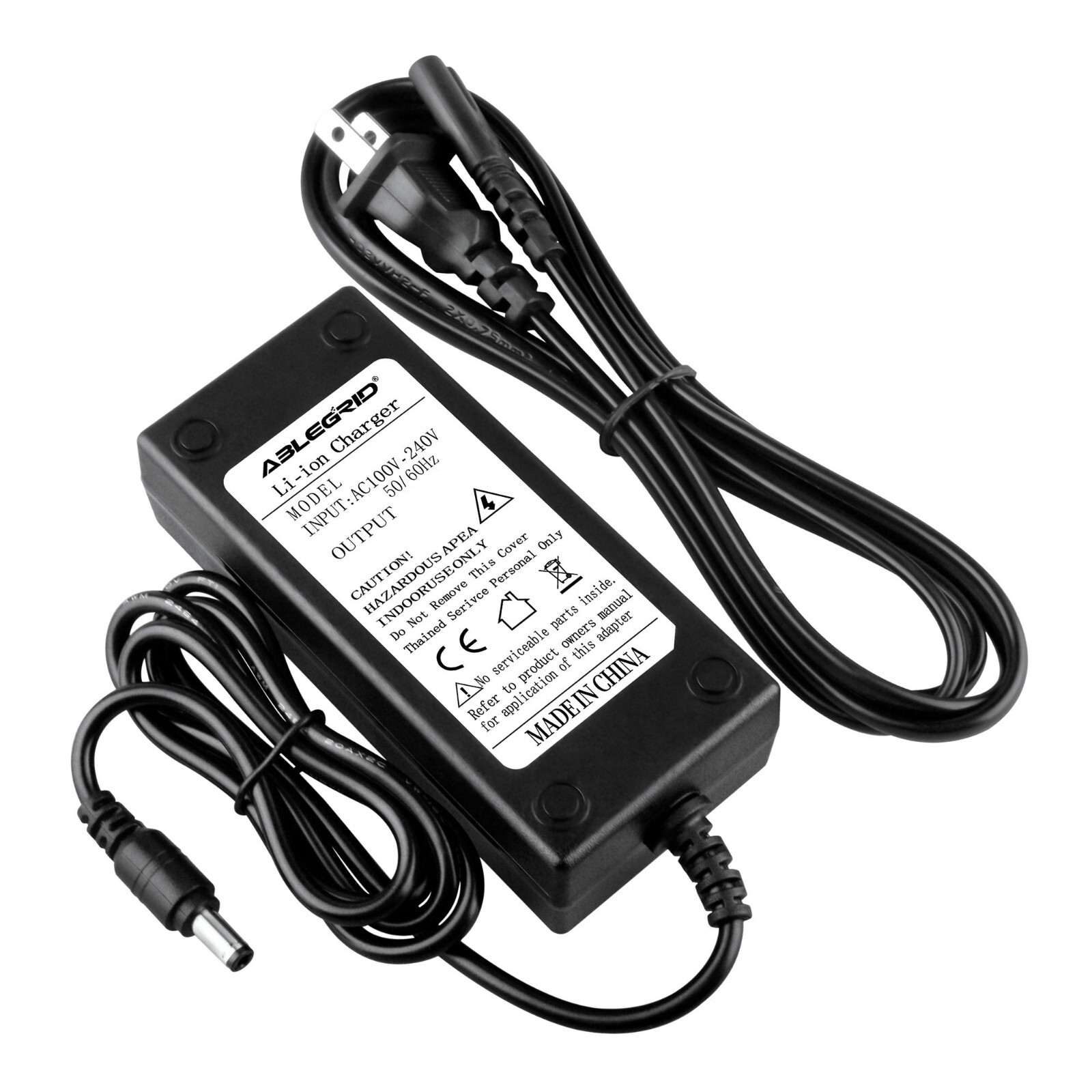 3-Pin XLR 42V AC Adapter Charger For aostirmotor A20 / G20 Motor ...