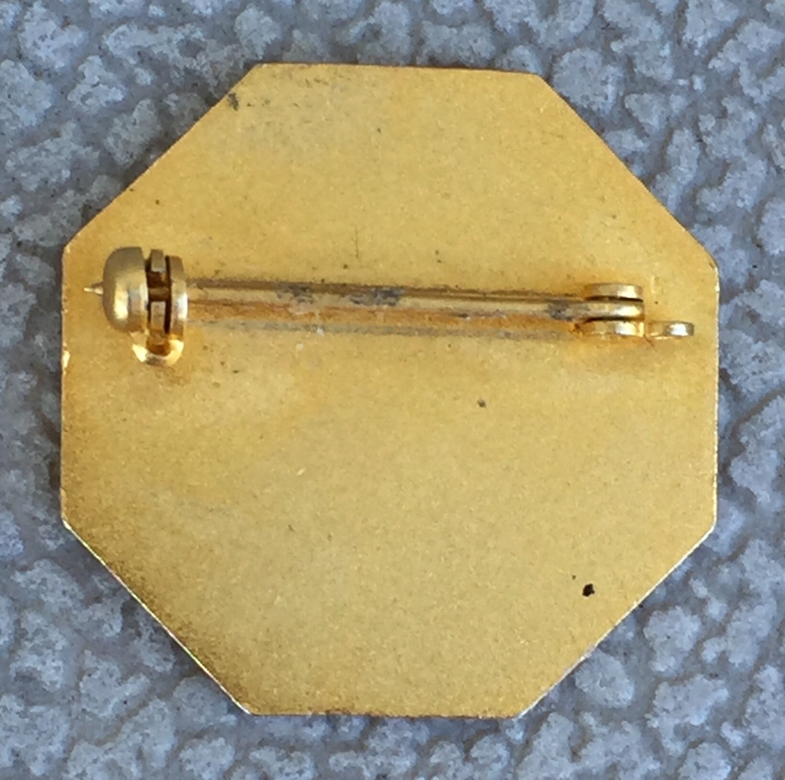 Vintage Hospital Volunteer Service Gold Tone Enamel Pin Pinback | eBay