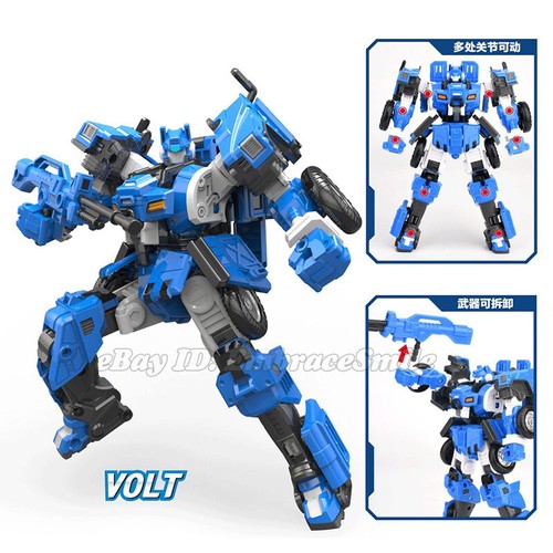 MINIFORCE PENTA X BOT VOLT BOLT Ver T. Boltbot Blue Transforming Robot ...