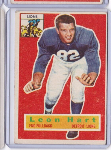 1956 Topps - #104 Leon Hart LIONS | eBay