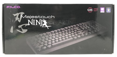 Filco Majestouch NINJA FKBN104MC/EFB2 Body Black US ASCII 104 Blue ...