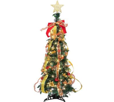 Joiedomi 40" Pull Up Christmas Tree with 100 Lights Green | eBay