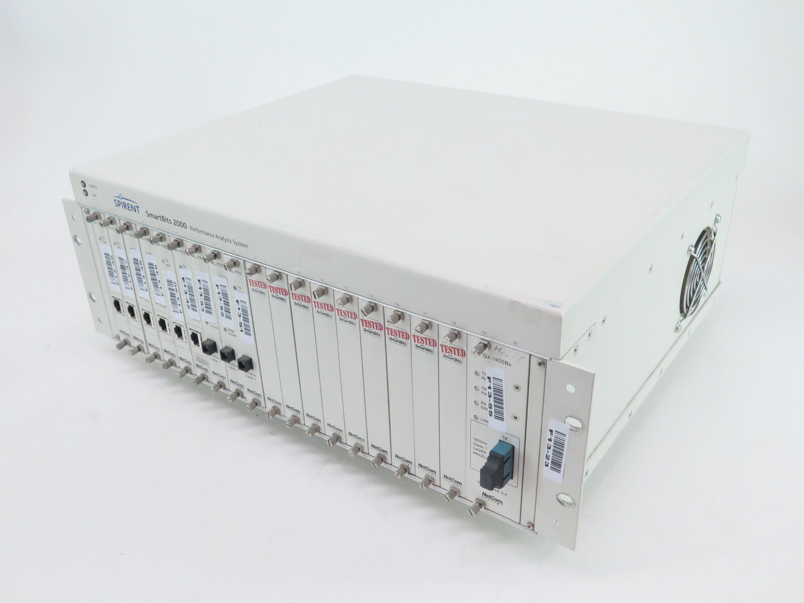 Spirent SMB-2000+ w/ (x5) SX-7410B (x1) ML-7710 (x3) ML-7711 (x1) GX ...