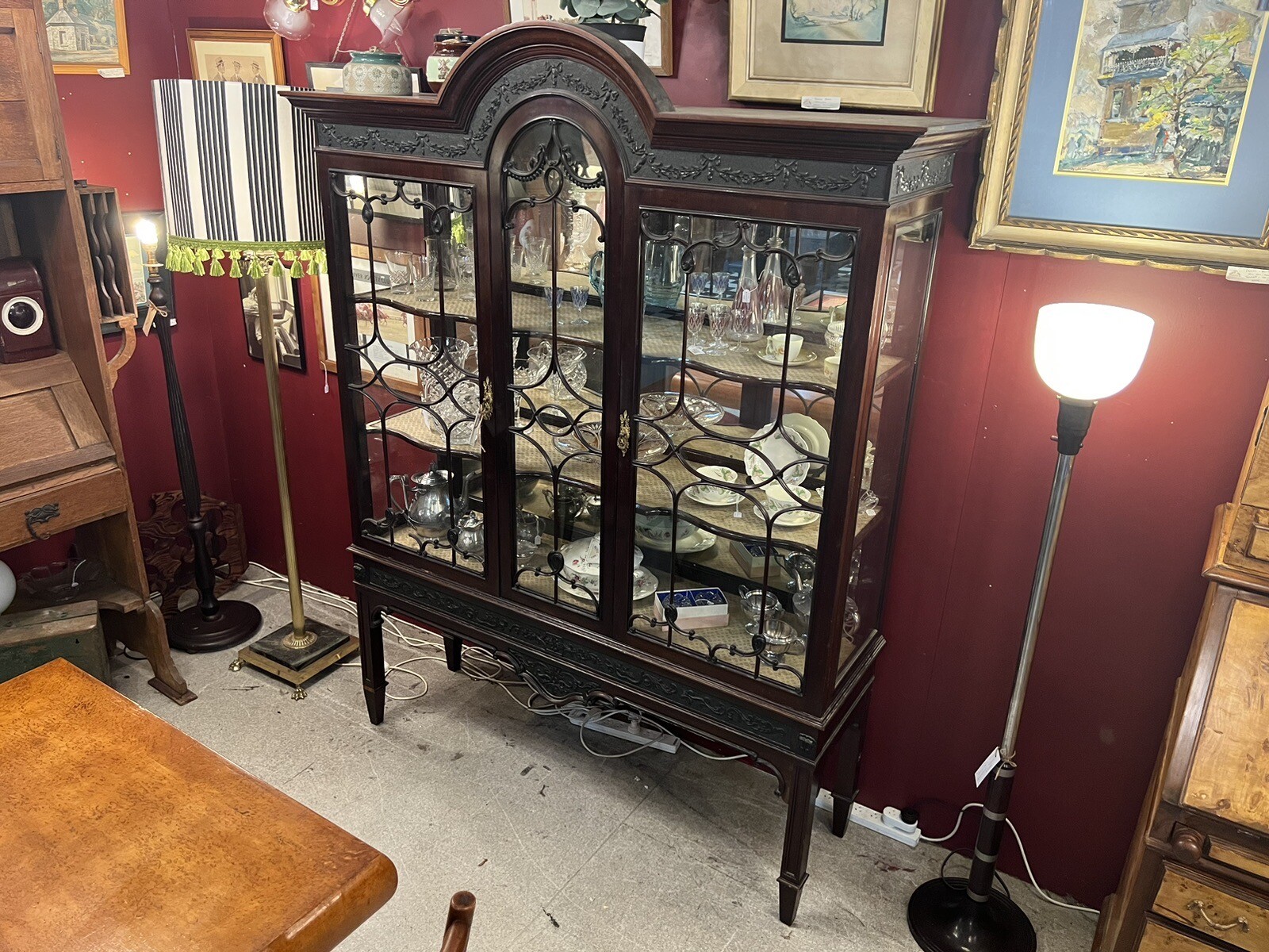 Victorian Display Cabinet | eBay