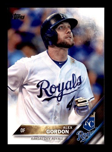 2016 Topps #206 Alex Gordon Kansas City Royals Baseball Card | eBay