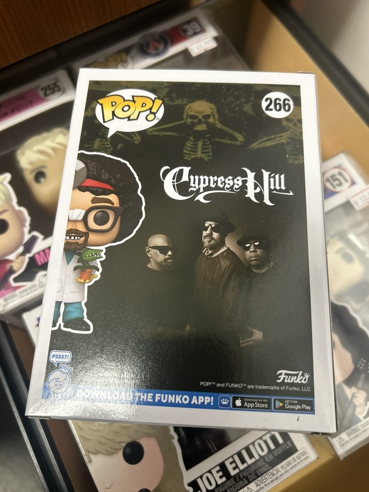 Funko Pop! Rocks: Cypress Hill B-Real as Dr. Greenthumb #266 New Rap ...