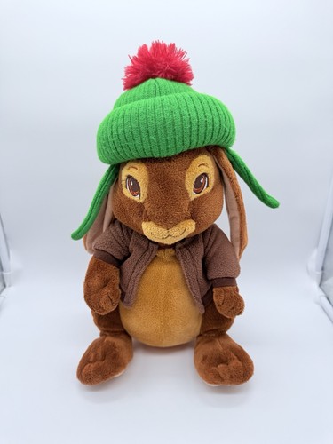 Peter Rabbit Plush Benjamin Bunny Cartwheel Kids w/ Green Hat stuffed ...