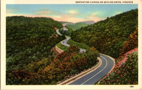 Front Royal - Harrisonburg VA SKYLINE DRIVE SHENANDOAH NATIONAL PARK j ...