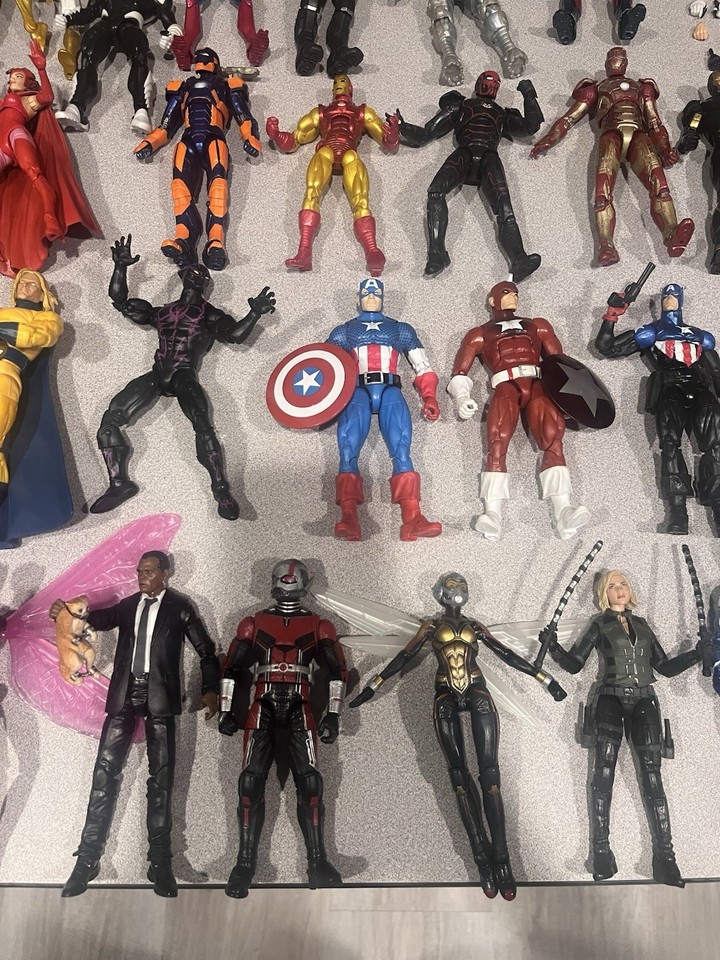 Large Marvel Legends Used Lot - 50+ Figures - (scuff/damage) | eBay