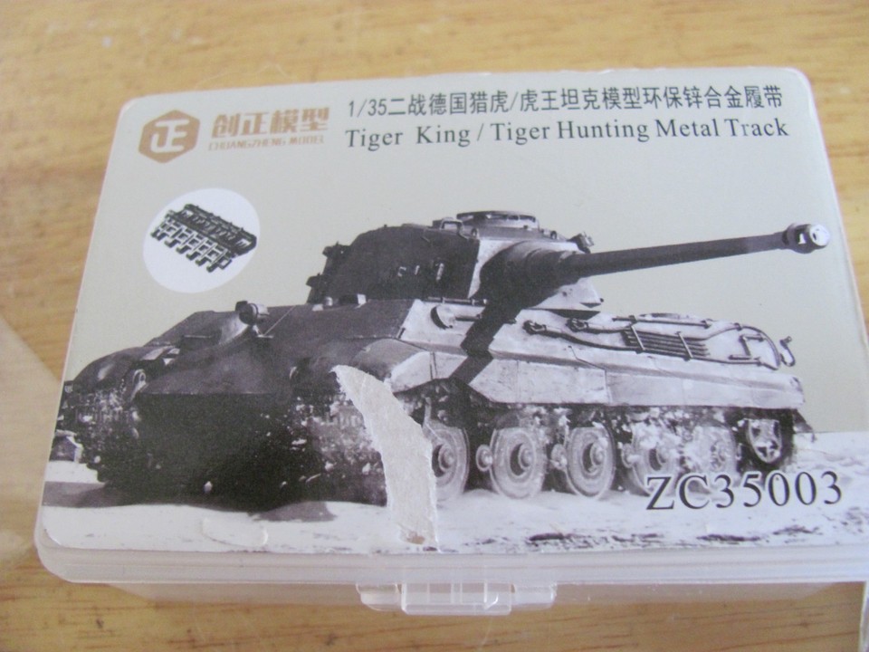 1:35 TAKOM KING TIGER HENSCHEL FULL INTERIOR #2045 ZIMMERIT FREE ...