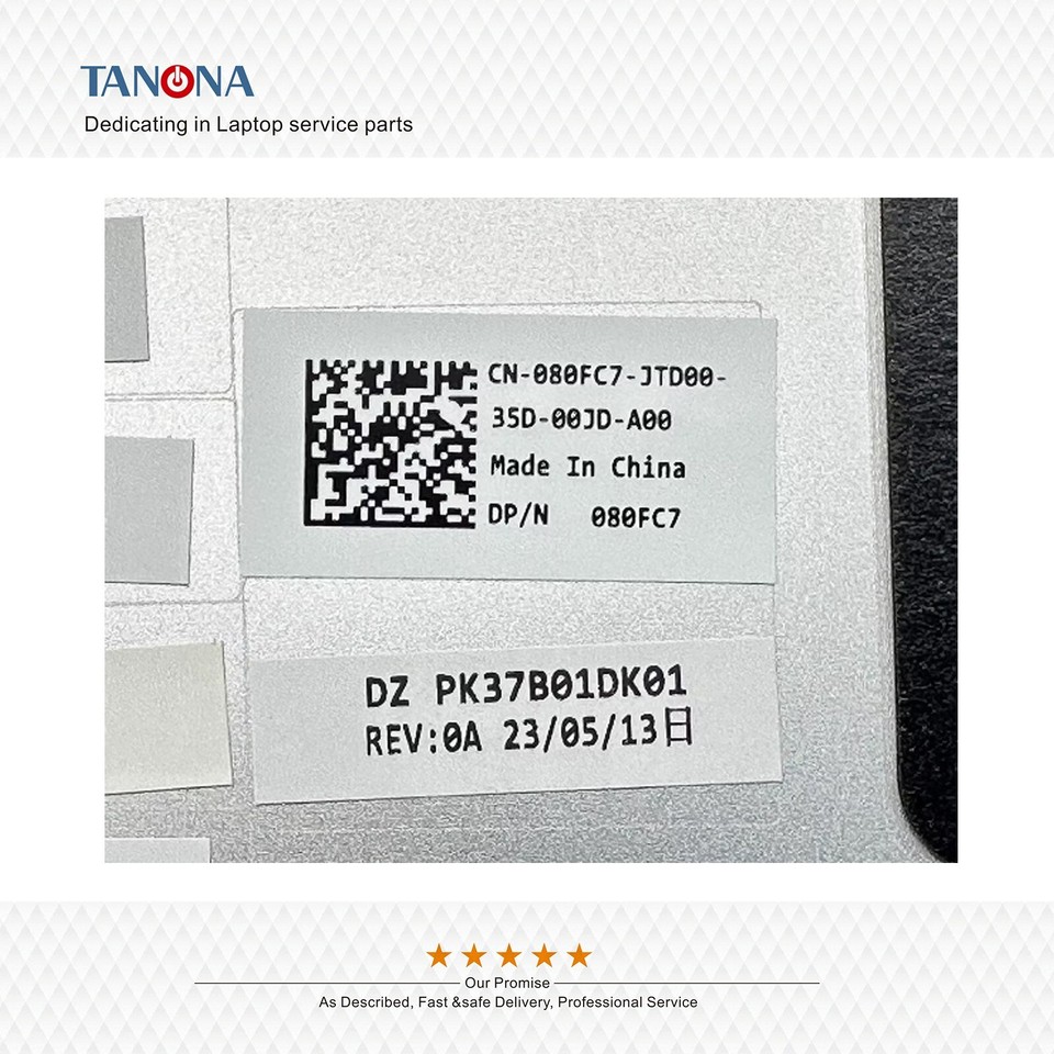 New For Dell Alienware X16 R1 LCD Rear Lid Back Cover Top Case A Shell ...