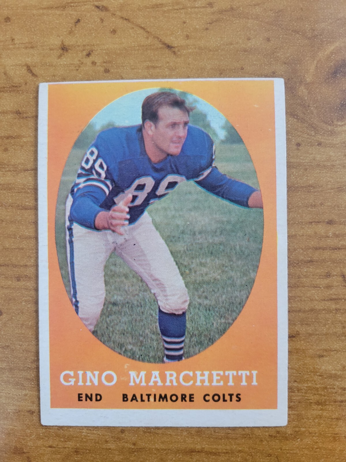 1958 TOPPS #16 GINO MARCHETTI COLTS | eBay