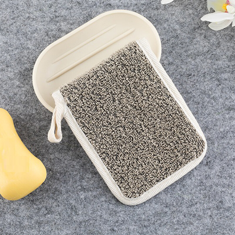 Soap Saver Pouch Exfoliating Soap Bag Body Scrubber Exfoliator Sponge ...