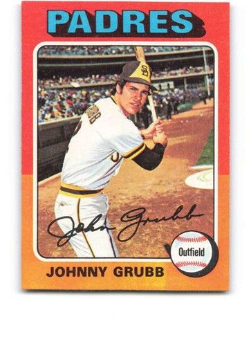 1975 Topps Mini #298 Johnny Grubb NM++ Padres ID:339275 | eBay