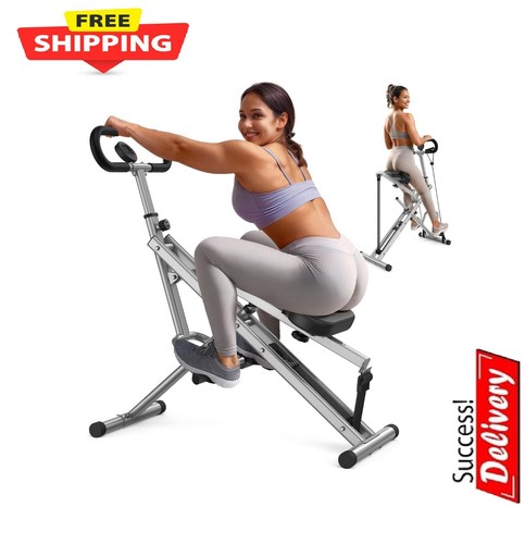 Squat Machine Rodeo Core Home Exercise Machine Gym Ride & Rowing Butt ...